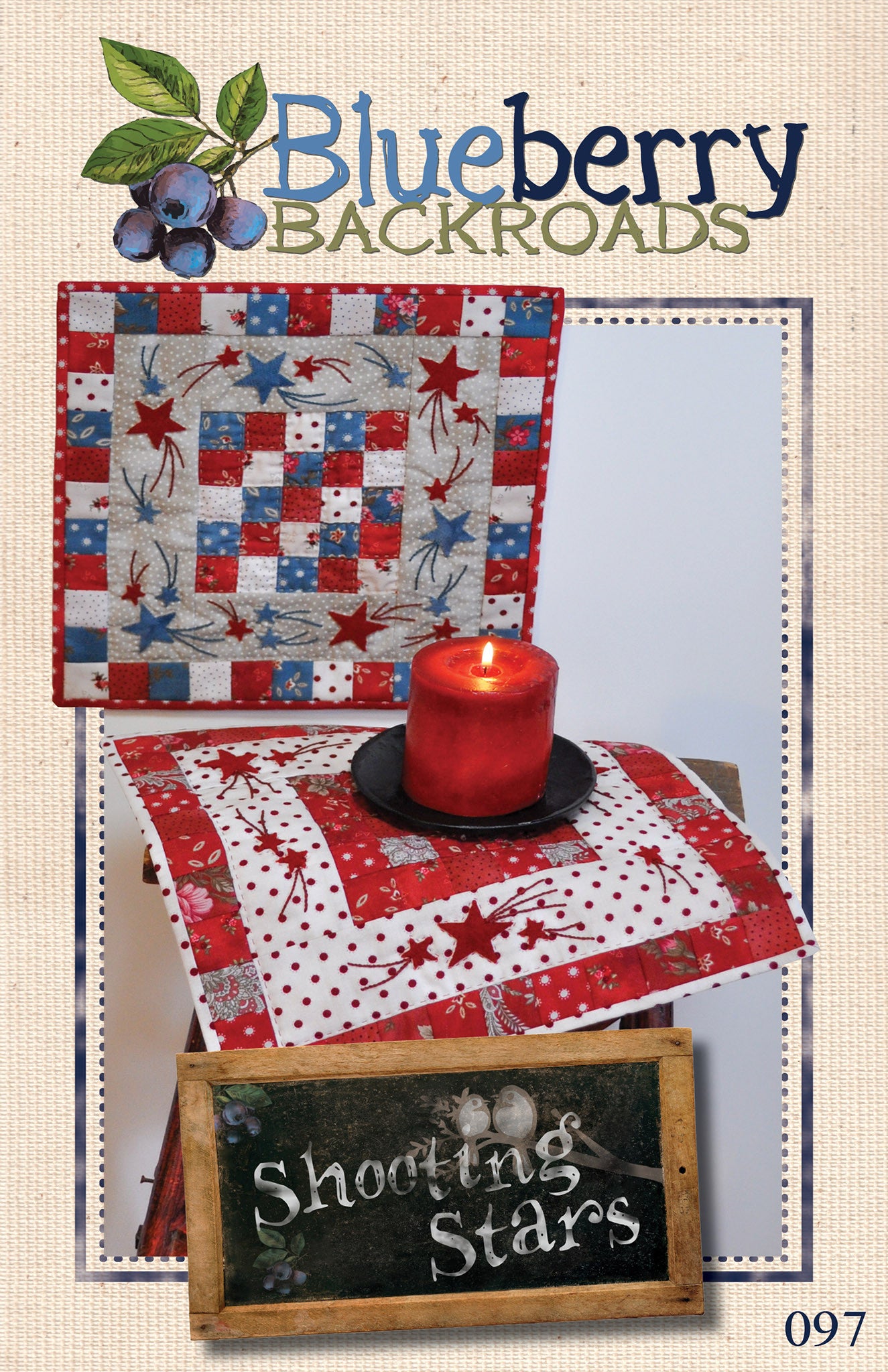 Pattern #097 - Shooting Stars – Blueberry Backroads