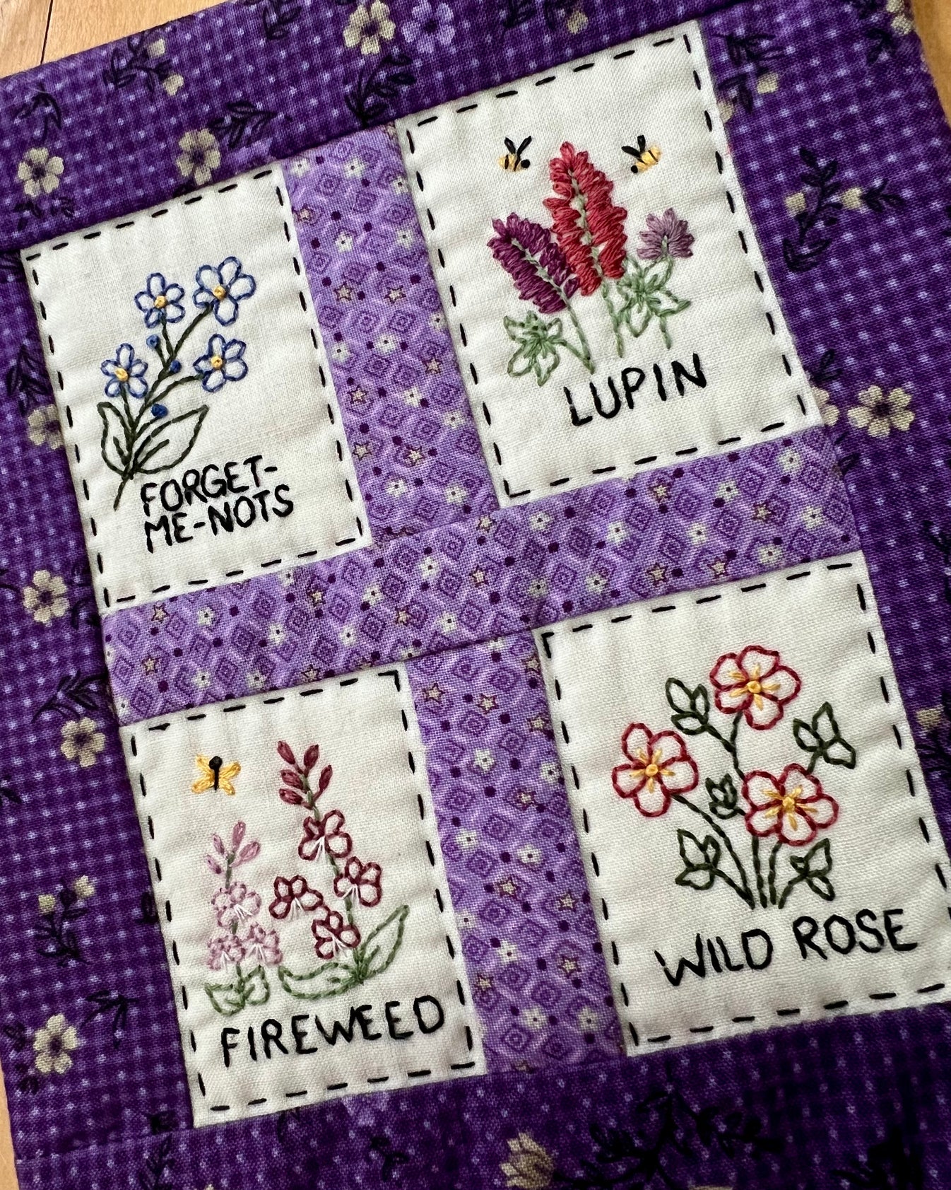 Pattern #021 - More of My Favorite Flowers – Blueberry Backroads