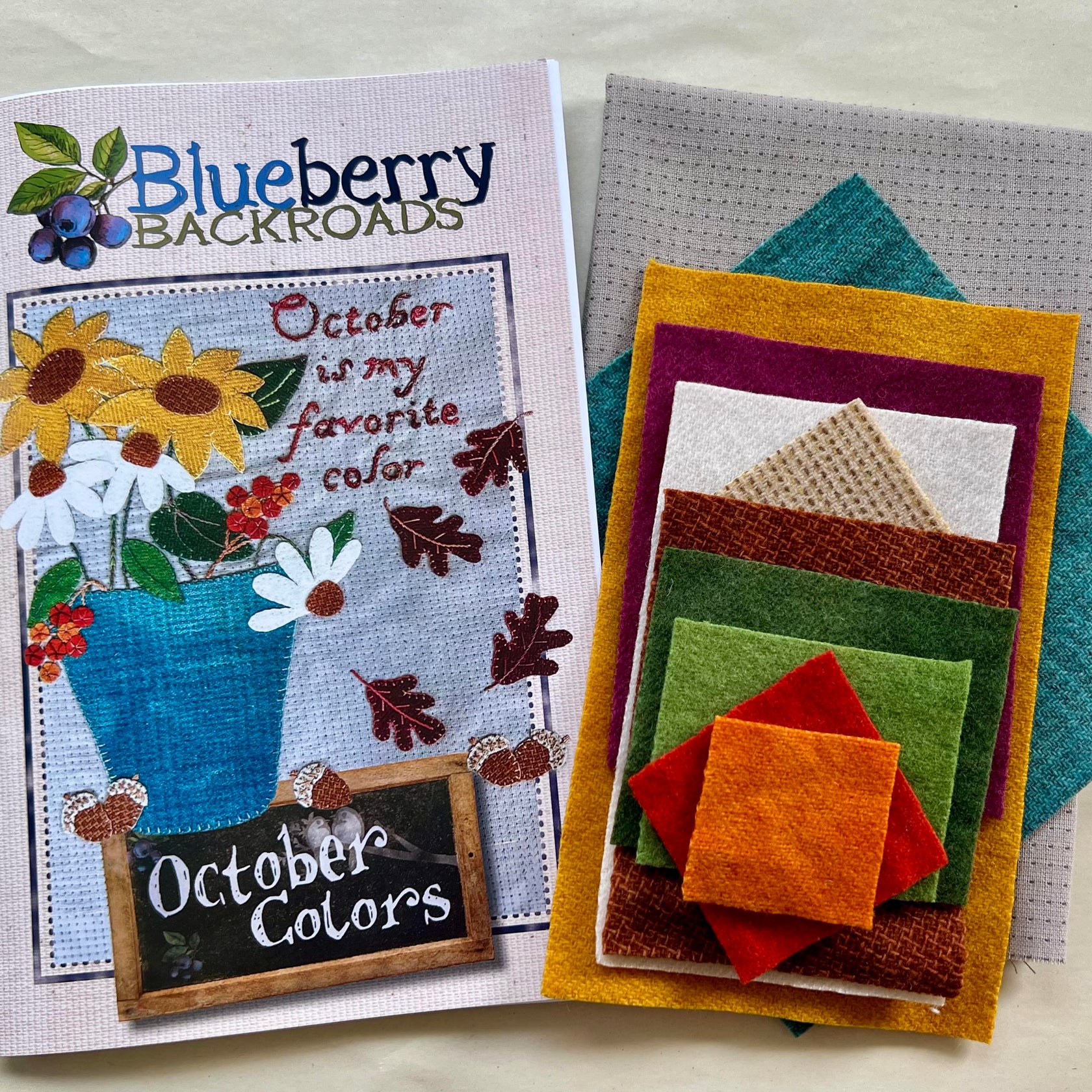 Kit #130 - October Colors – Blueberry Backroads