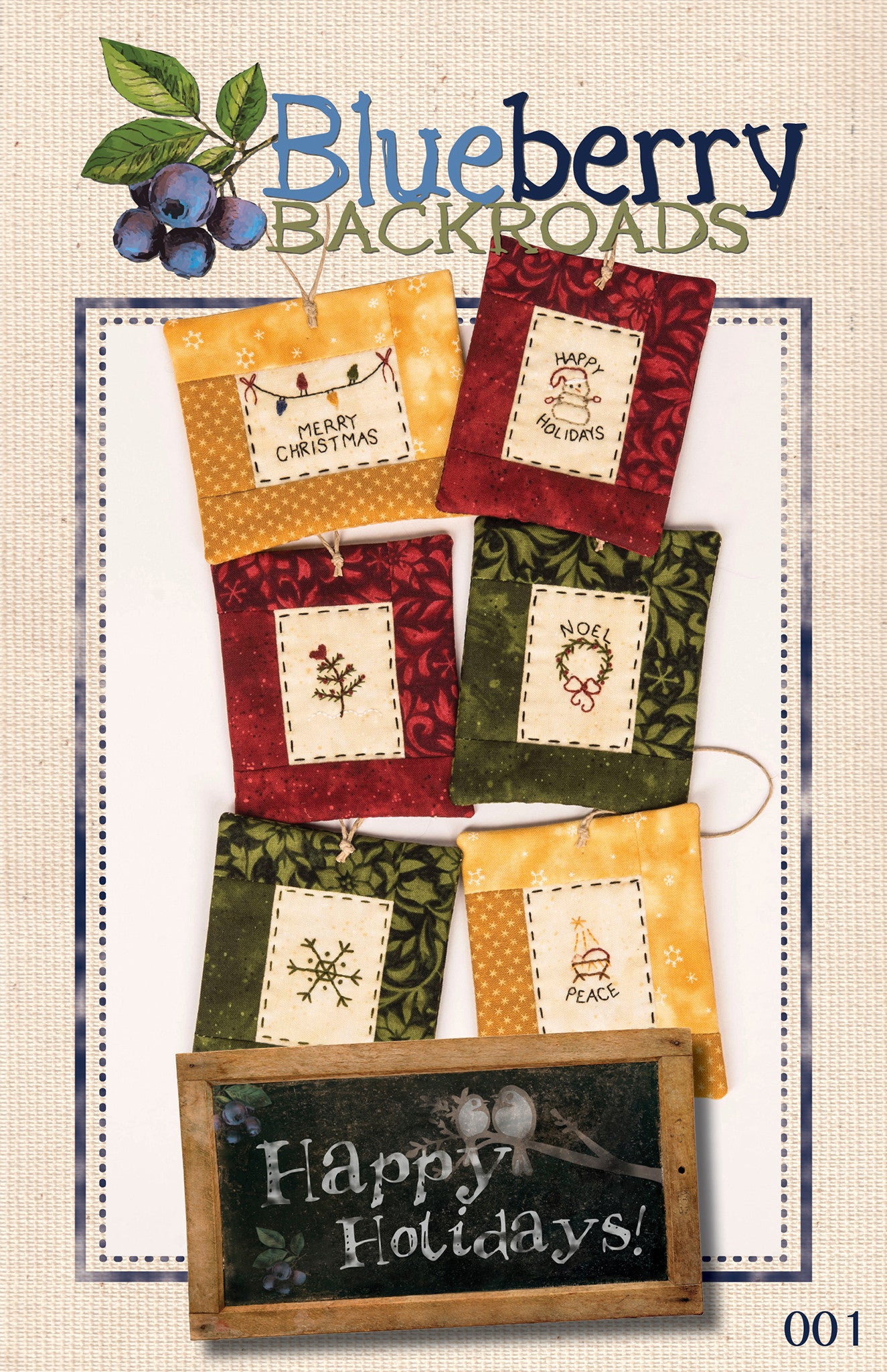 Pattern #001 - Happy Holidays! – Blueberry Backroads