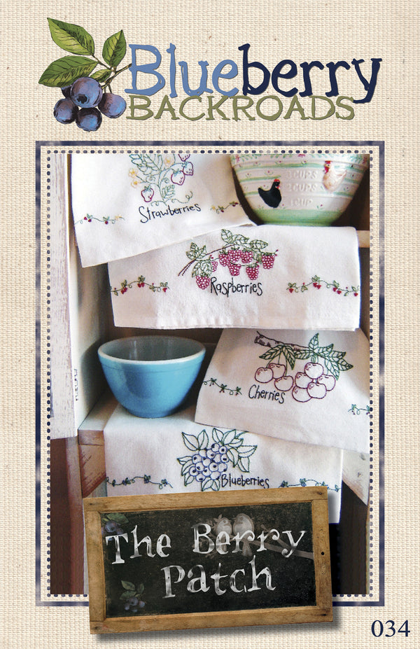 Pattern #034 - The Berry Patch – Blueberry Backroads