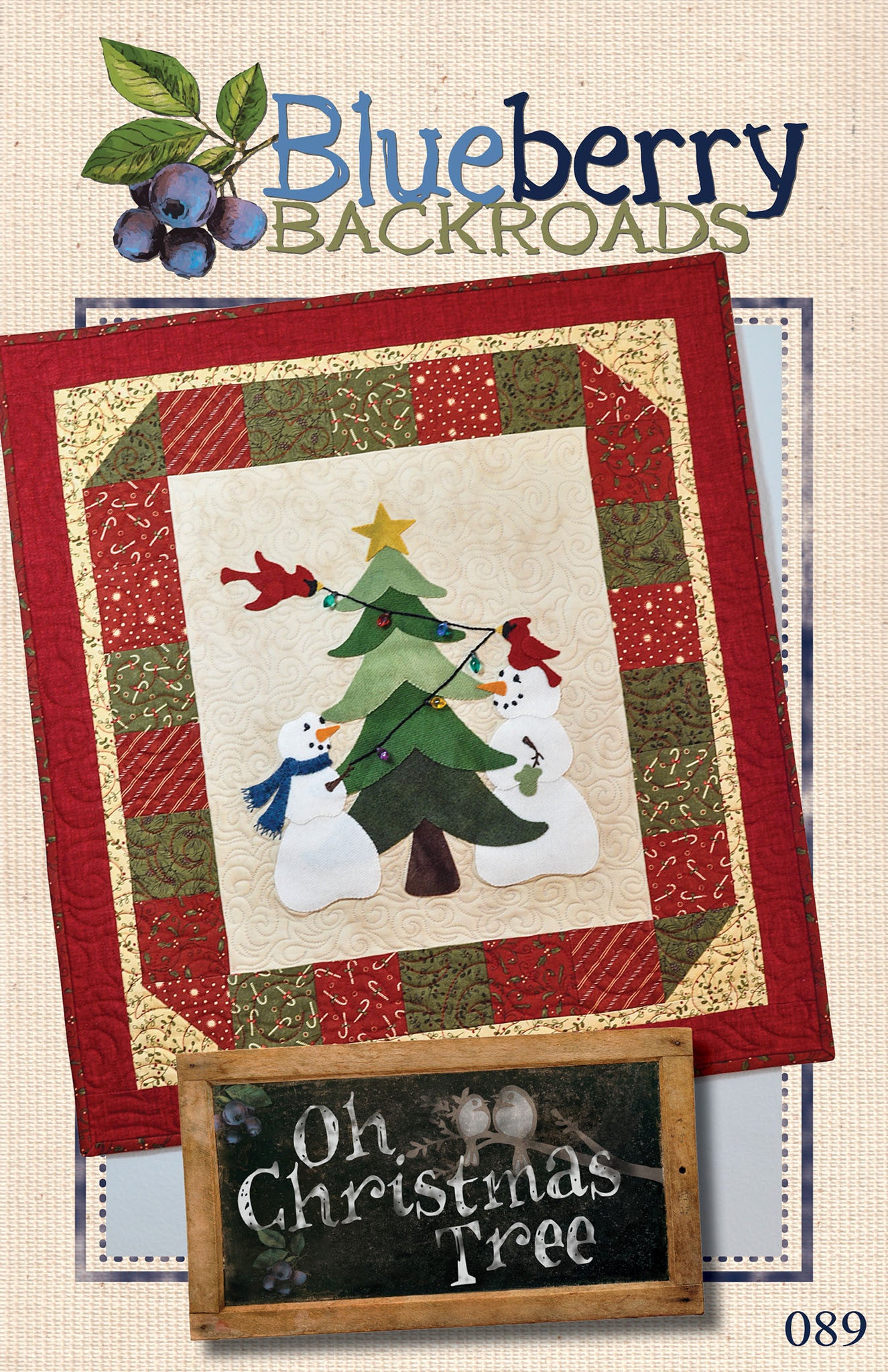 Pattern #089 - Oh Christmas Tree – Blueberry Backroads